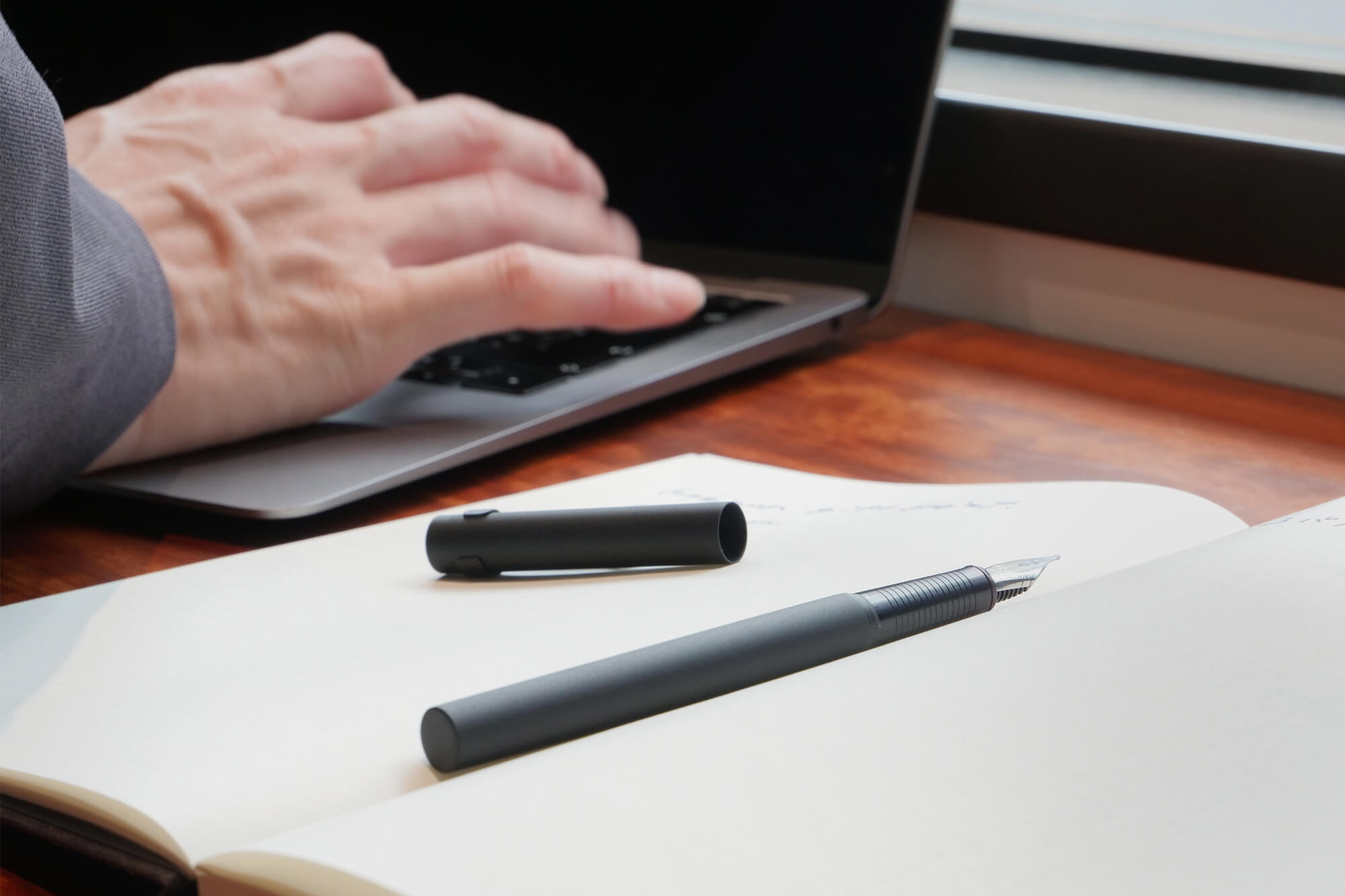 Aluminium pen - Fountain pen – Kakimori